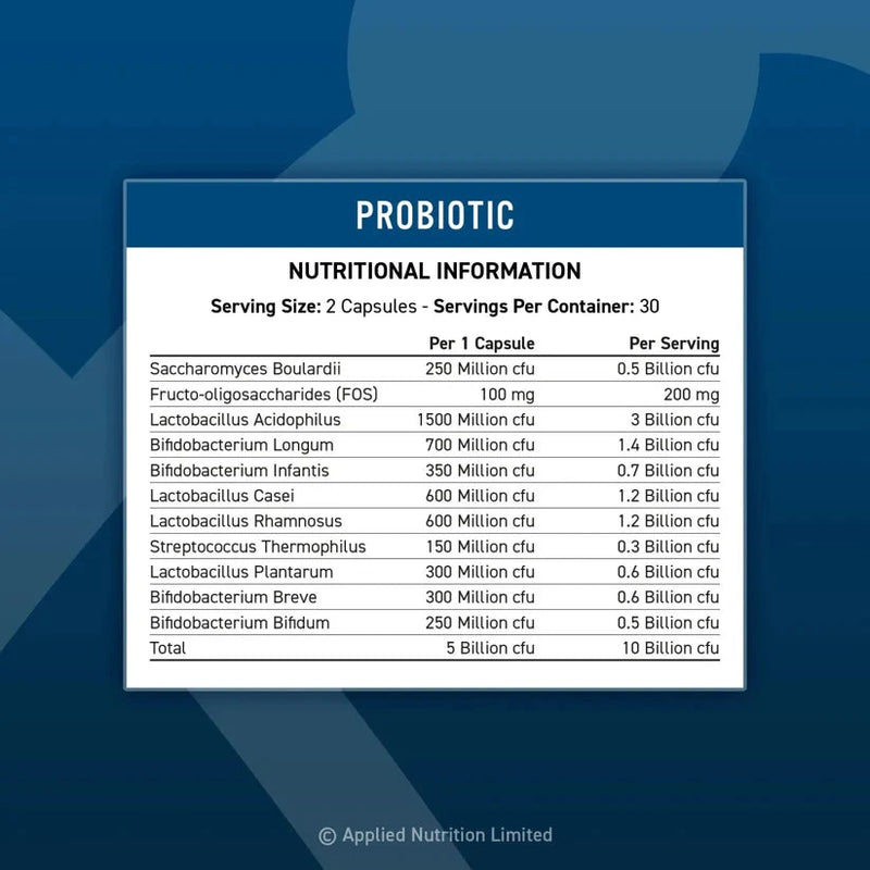 Applied Nutrition - Probiotic Advanced Multi Strain Formula