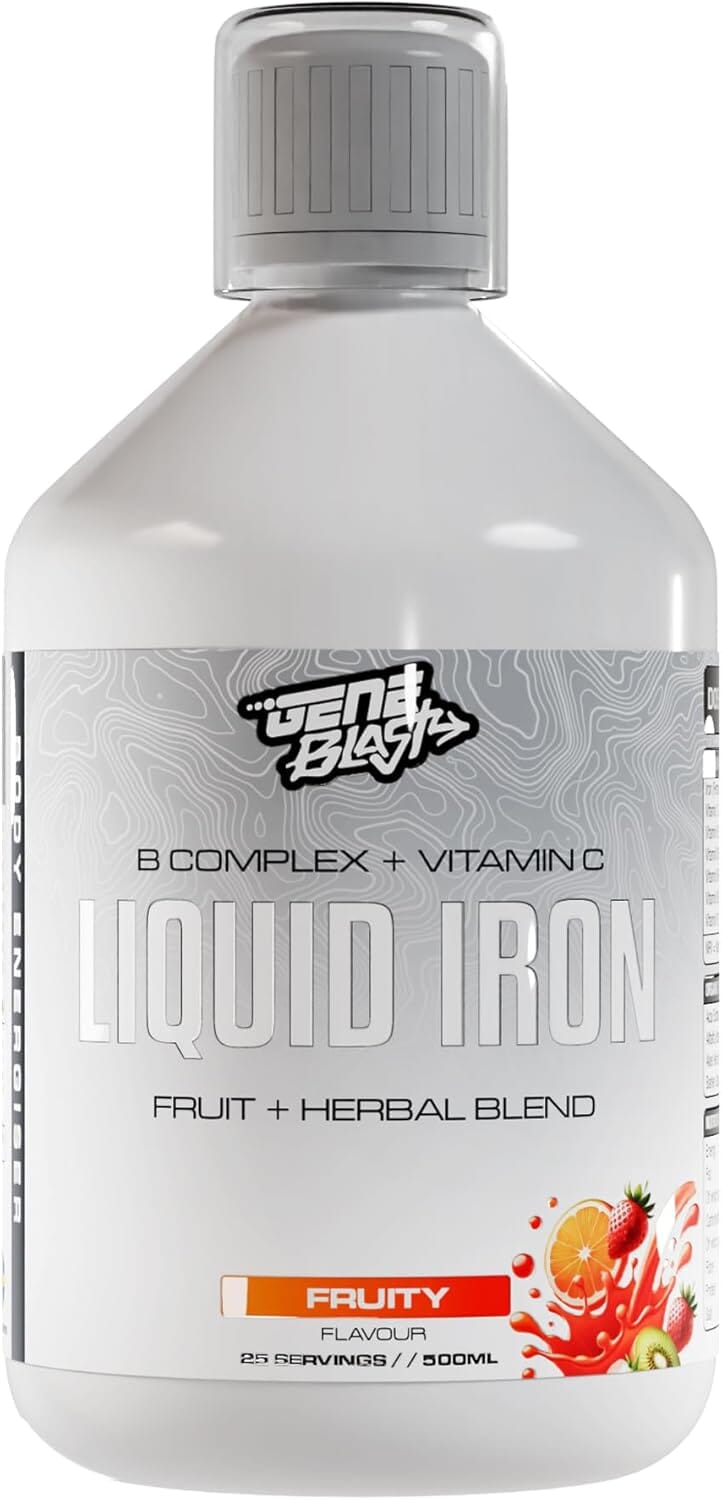 Gene Blast - Liquid Iron + B Complex